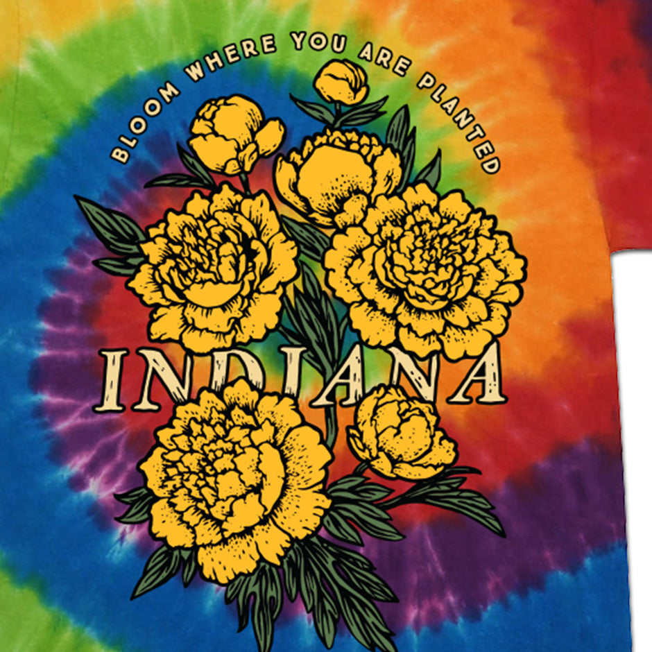 IN Bloom Crewneck Sweatshirt – United State of Indiana