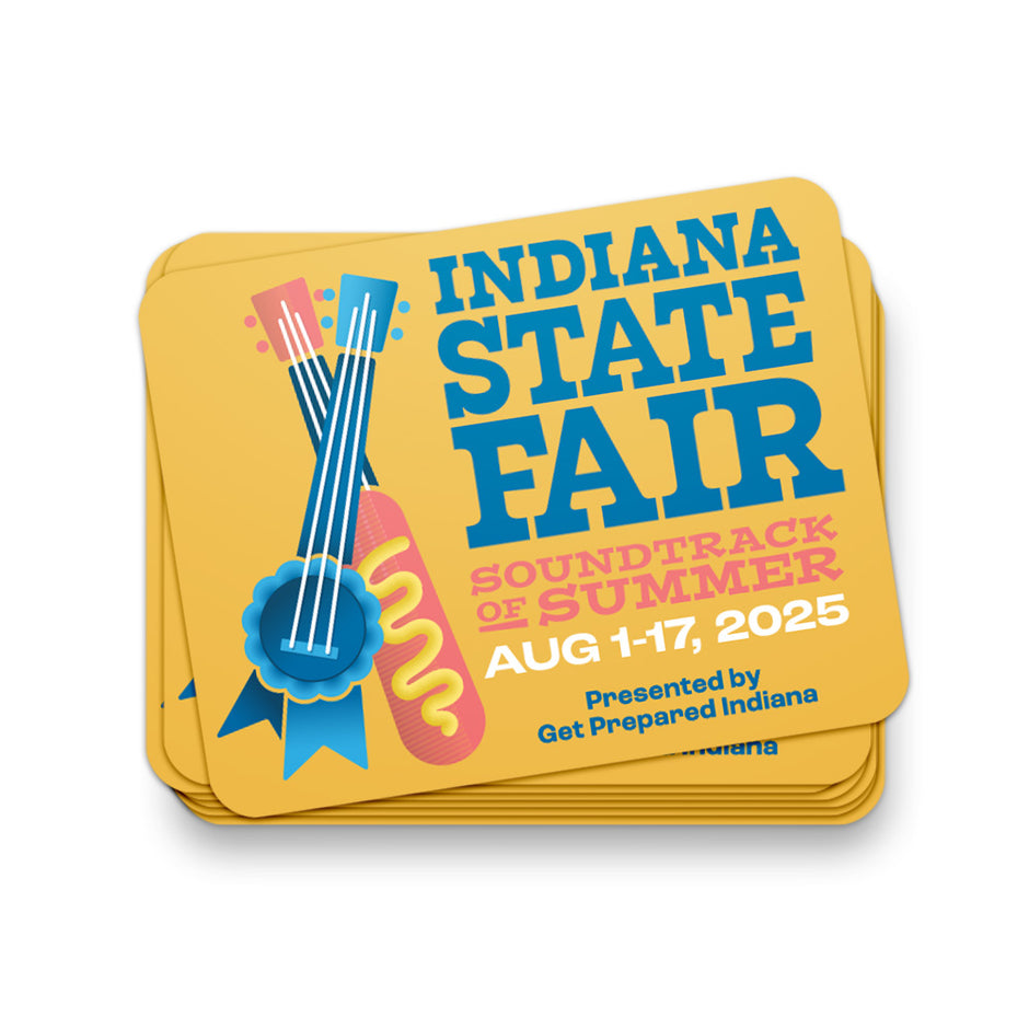 Original Ride Indiana Sticker – United State of Indiana