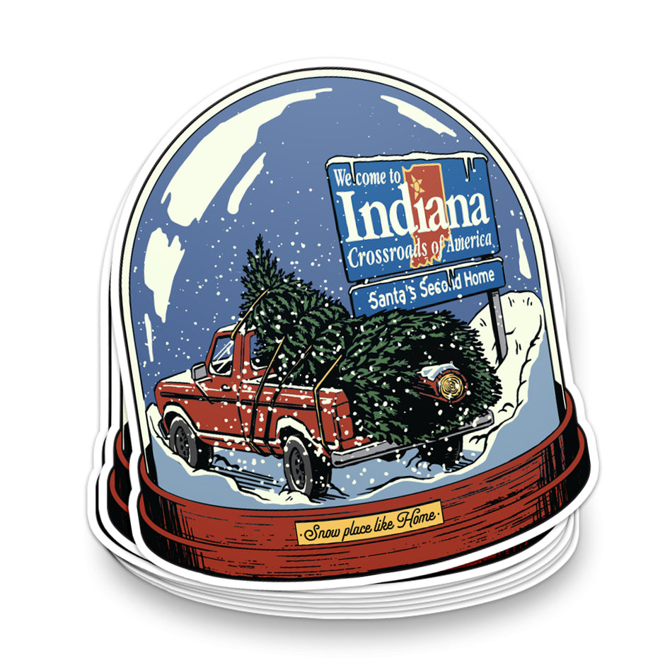 Original Ride Indiana Sticker – United State of Indiana