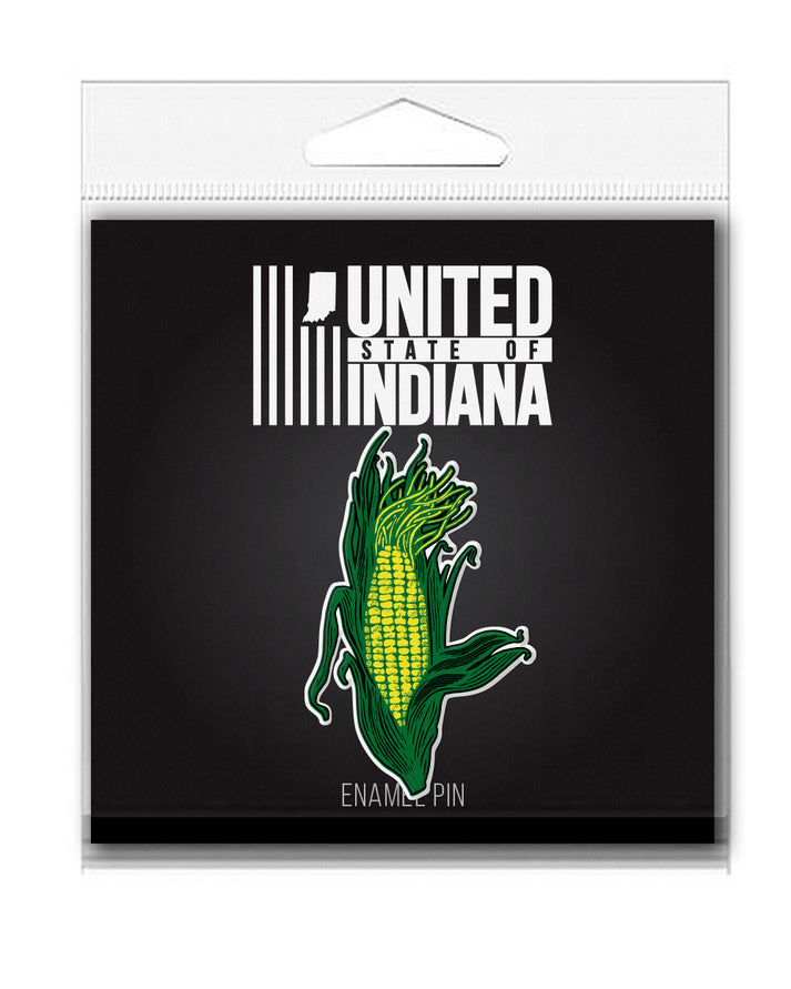 Indiana Sweet Corn Enamel Pin – United State of Indiana