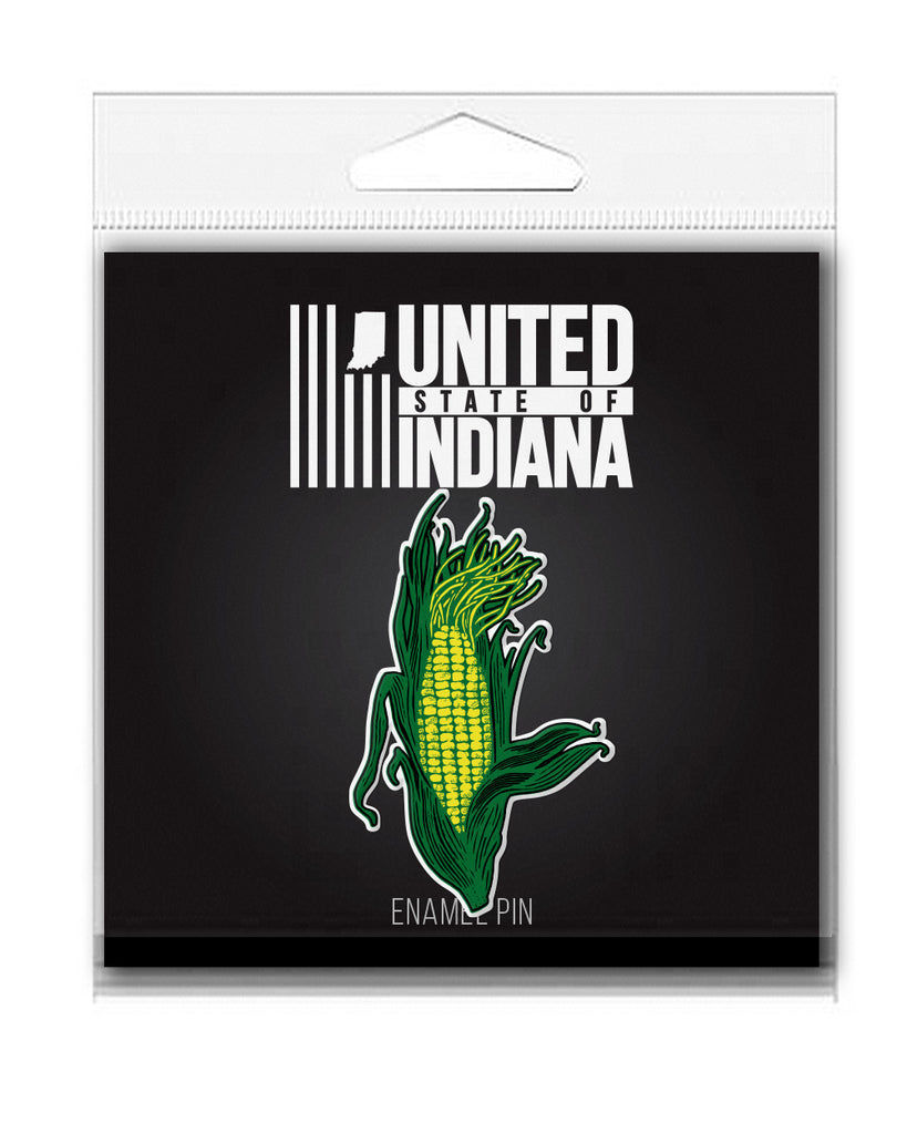 Indiana Sweet Corn Enamel Pin – United State of Indiana